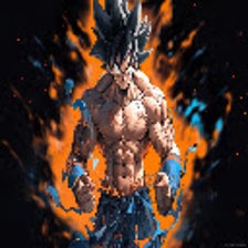 Power Unleashed: Ripped Body Goku Live Wallpaper para Google Chrome ...