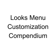 Looks Menu Customization Compendium - Download