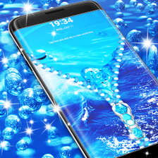 Water drops lock screen for Android - Download