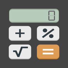 Calculator with percentage APK per Android - Download