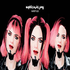 Nightcrawler Sims Hairstyles for Cyberpunk 2077 - Mod Download