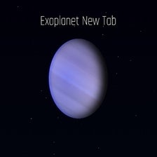 Exoplanet New Tab para Google Chrome - Extensión Descargar