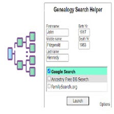 Genealogy Search Helper for Google Chrome - Extension Download