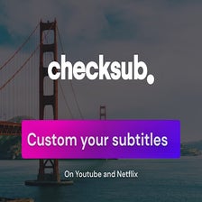 Checksub - Custom Subtitles for Google Chrome - Extension Download