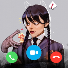 Wednesday Addams : Video Call for Android - Download