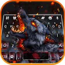 Flaming Wolf Keyboard Theme APK for Android - Download