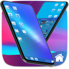 Aqua Blue for Computer Launcher APK for Android - Download