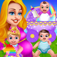 Pregnant Mommy Birth Triplets para Android - Descargar