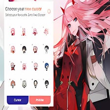 Zero Two Anime Cursor per Google Chrome - Estensione Download