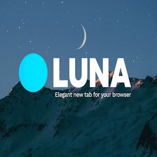 Luna Tab for Google Chrome - Extension Download