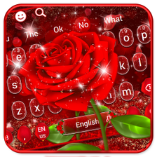 Romantic Red Rose Keyboard para Android - Descargar