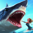 Android 용 Angry White Shark Hunting Game - 다운로드