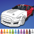 Cars Color By Number per Android - Download