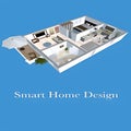 Smart Home Design | 3D Floor Plan - Download