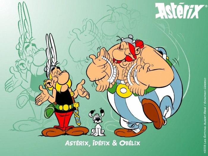 Fond d’écran Astérix, Obélix et Idéfix - Télécharger