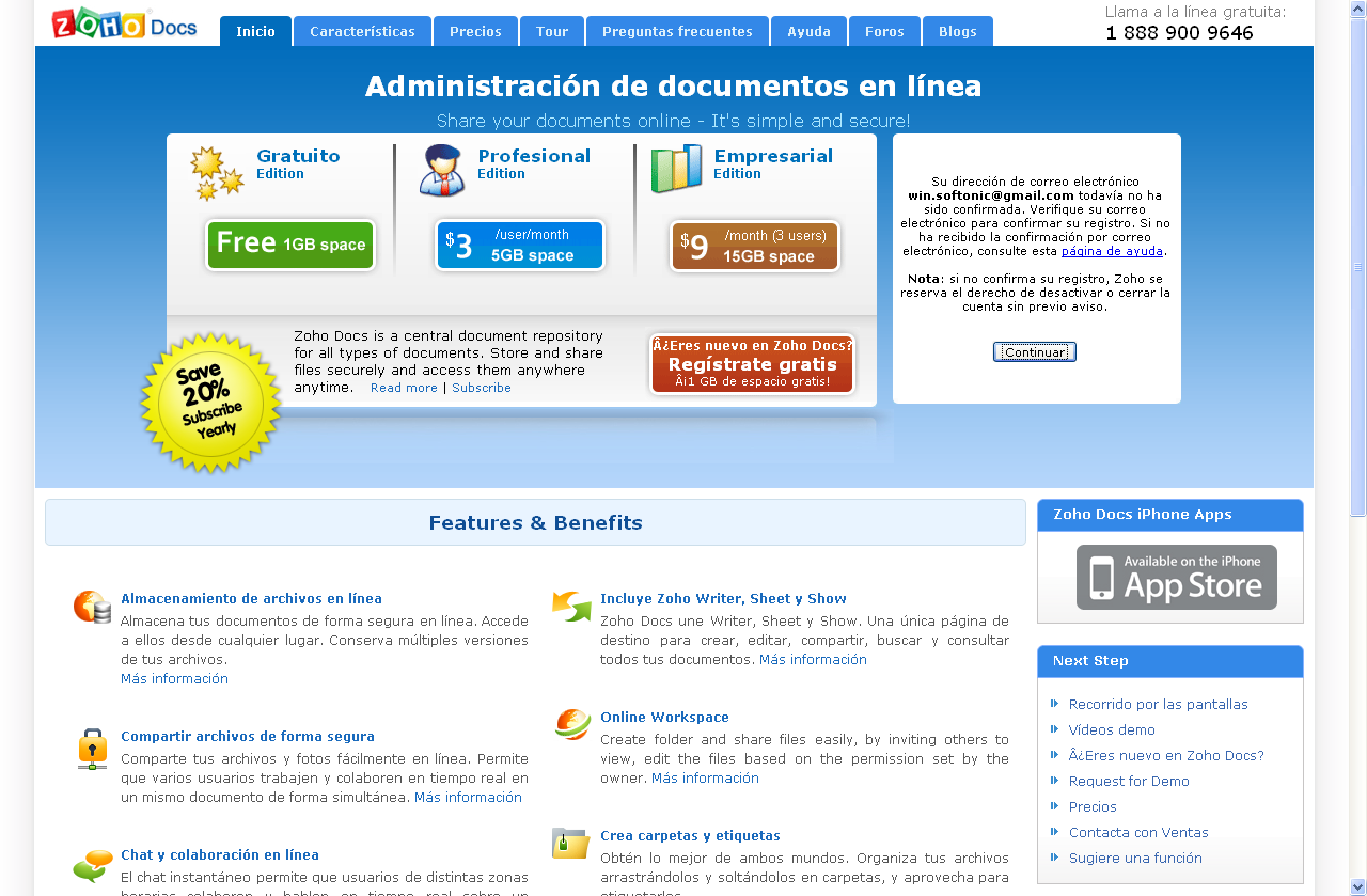 Zoho Docs Online