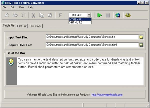 Easy Text To HTML Converter Download