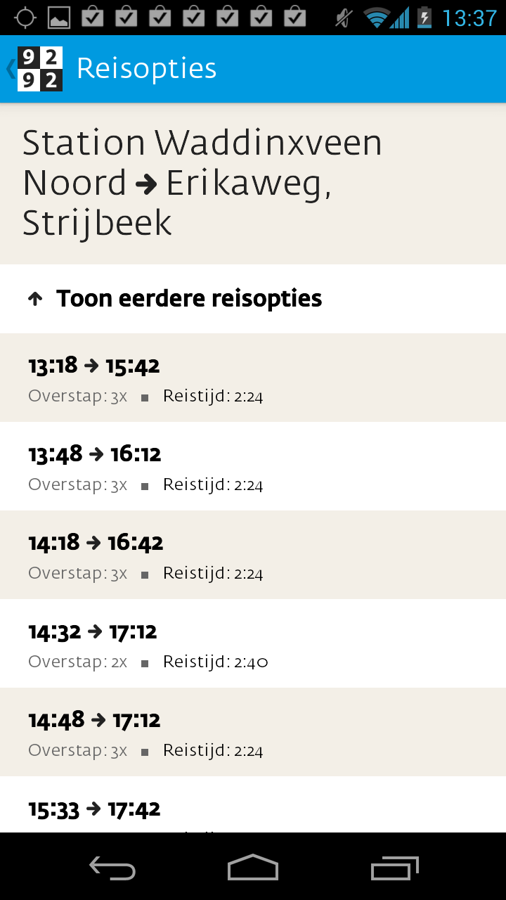 9292 voor Android - Download