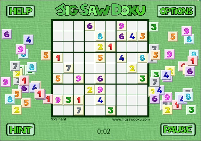Jig Saw Doku Online