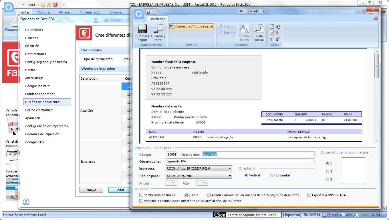 Facturas gratis - Descargar