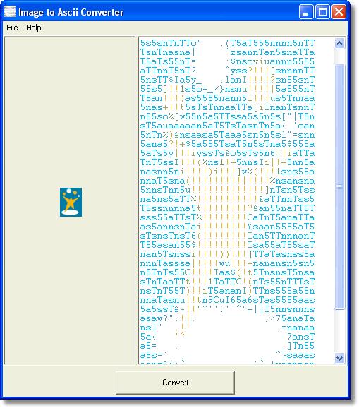 Bitmap to Ascii - Descargar