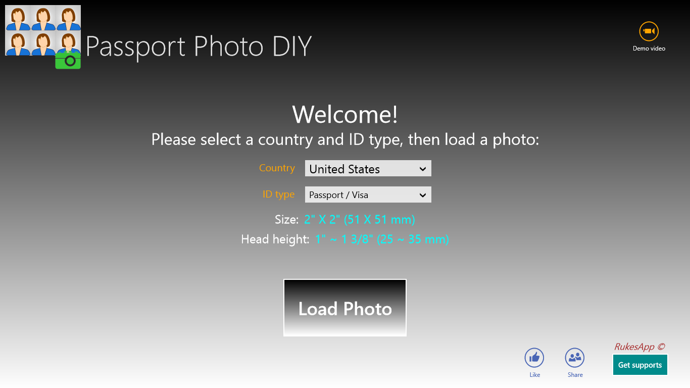 Passport Photo Maker - Download
