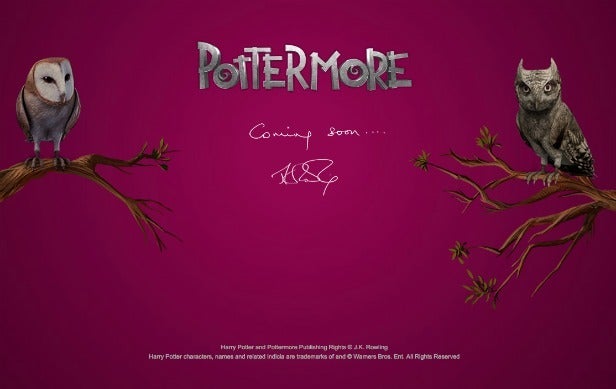 Pottermore Online