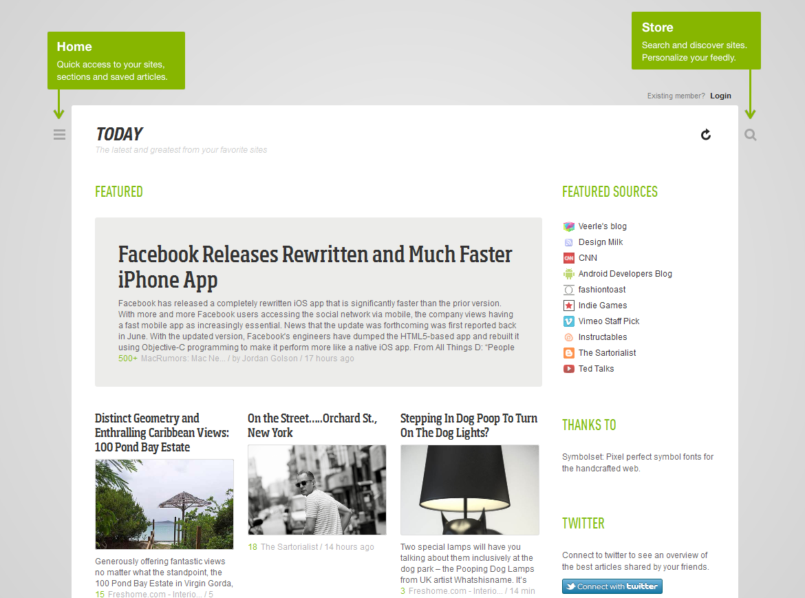 Descargar apps para Web Apps