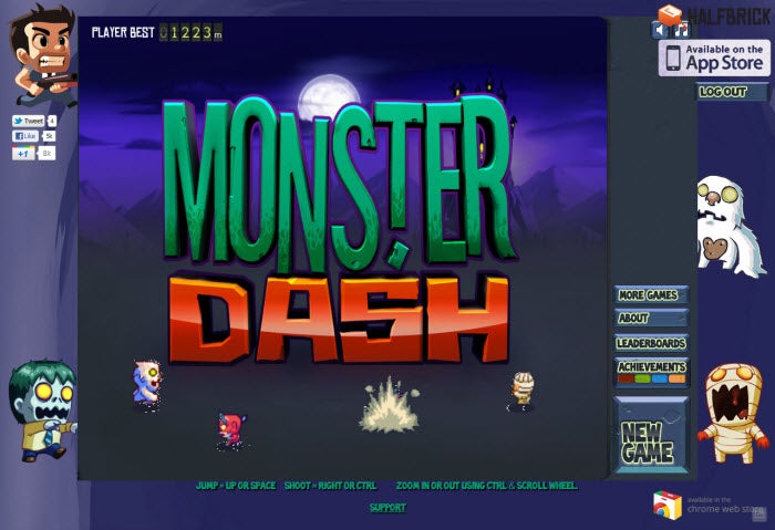 Monster Dash Online