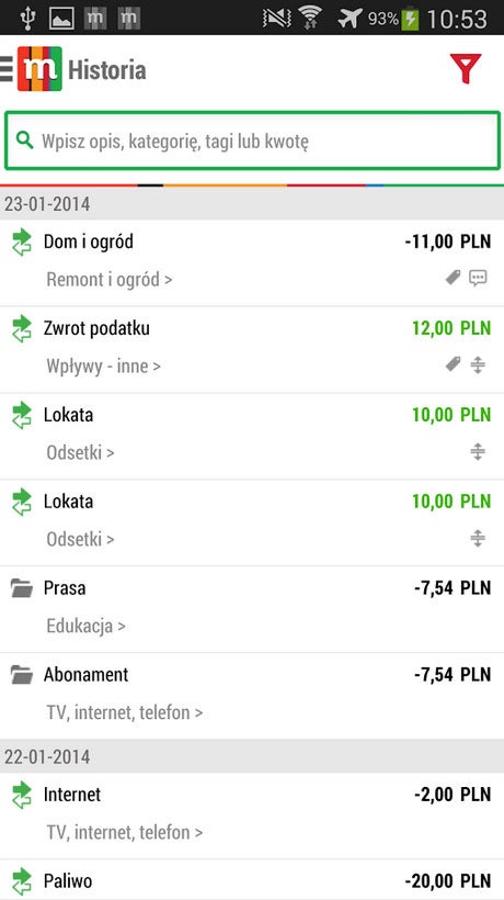 mBank PL na Android - Download